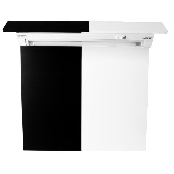 Black & White Visual Inspection Background - Wall-Hanging with LED ...