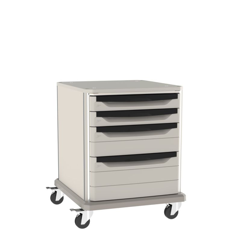 Under counter Storage Cart with Drawers
