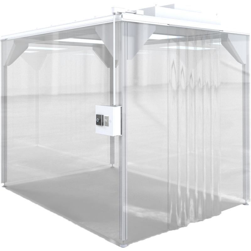 Softwall Cleanroom Tent 8x10x8 | Flow Cleanrooms