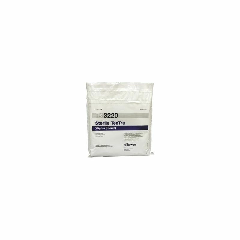 TX3220 Sterile TexTra Sterile Polyester Wipers