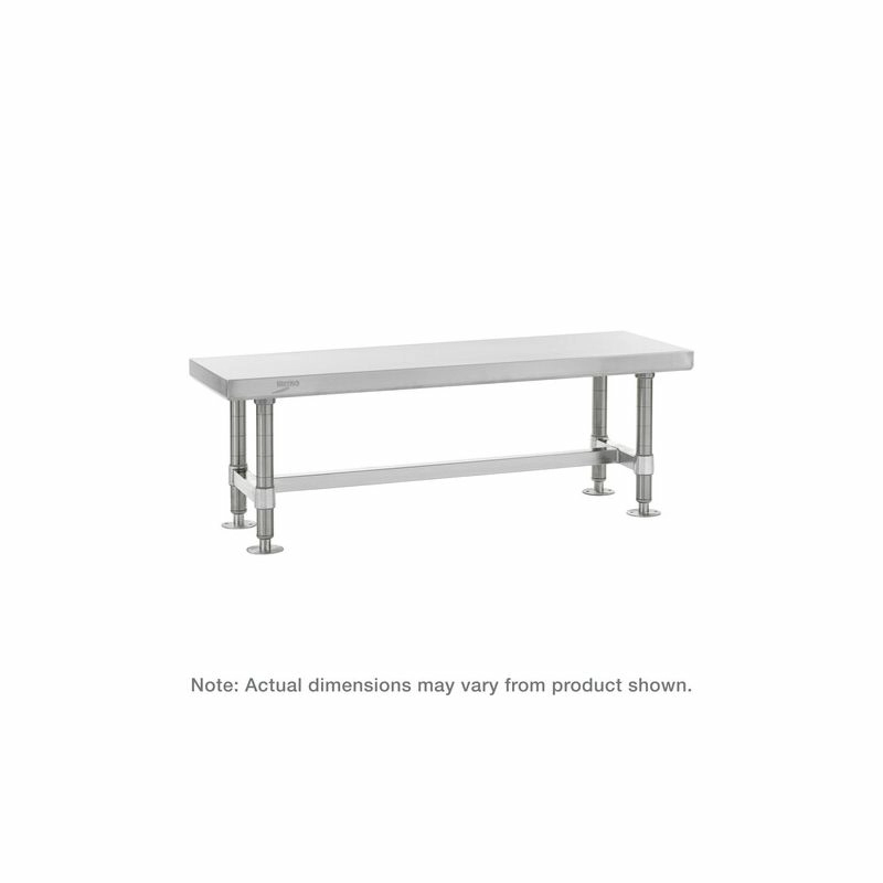 Metro Stainless Steel Gowning Bench
